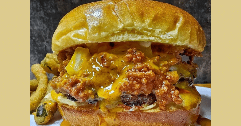 Chili Cheese Double Smashburger Recipe | Allegro Marinade